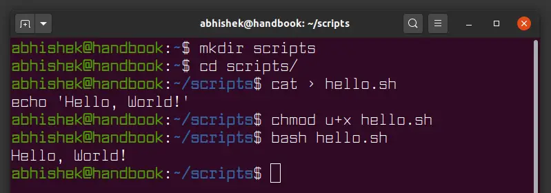 How To Create And Run Bash Shell Script Beginner s Guide 