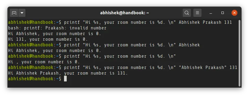 Bash Printf Command Examples Better Than Echo 