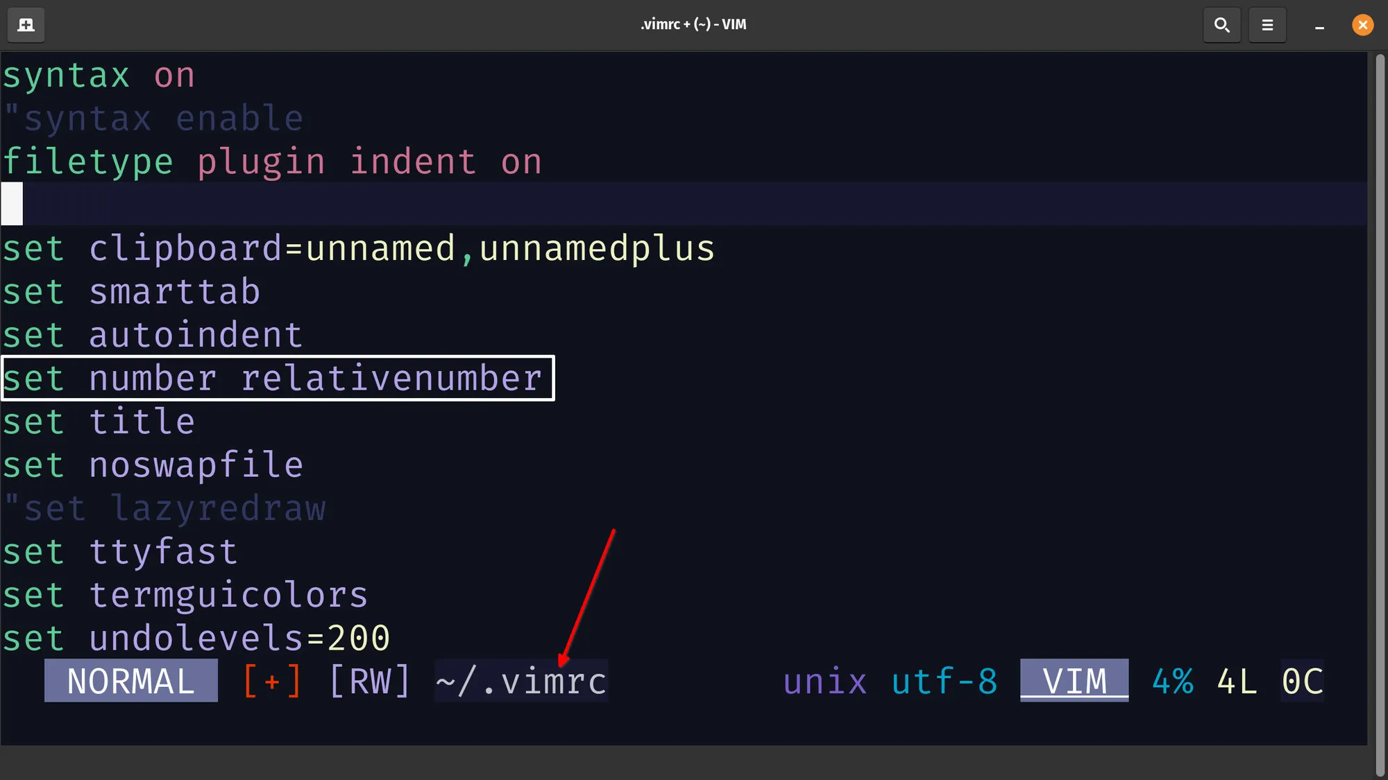 How To Show Line Numbers In Vim