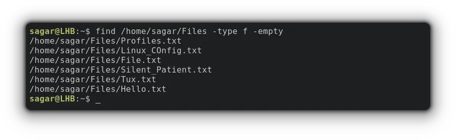 Find Empty Directories In Linux Command Line