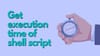 Print Execution Time of Shell Script in Linux