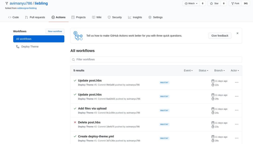 How to Deploy Ghost Themes Using GitHub Actions