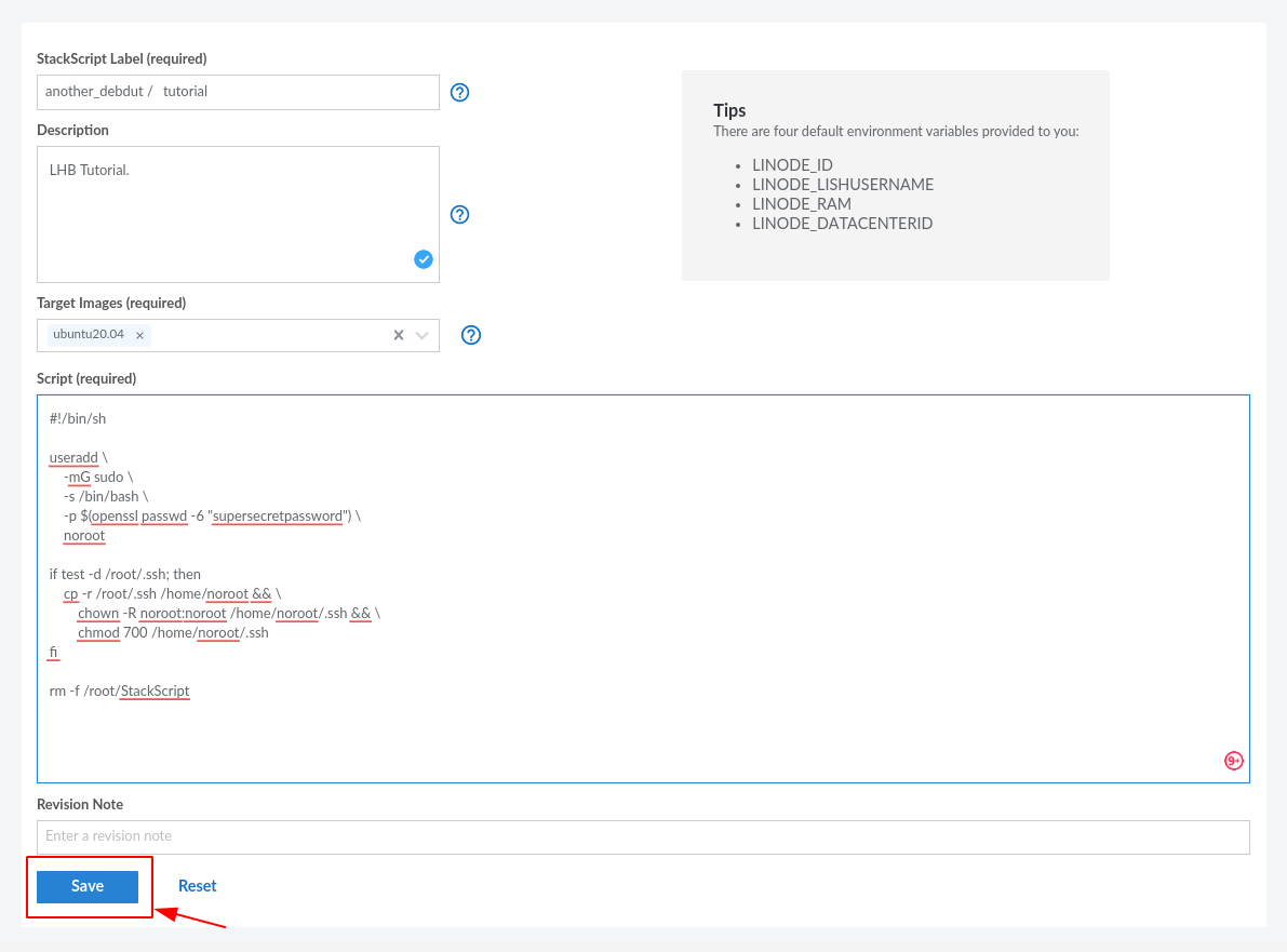 How To Use Linode Stackscripts For Deploying Preconfigured Linux Servers