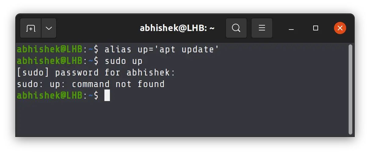 How to Run an Alias With Sudo in Linux