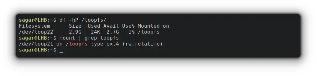 Create Virtual Block (Loop Device) on Linux
