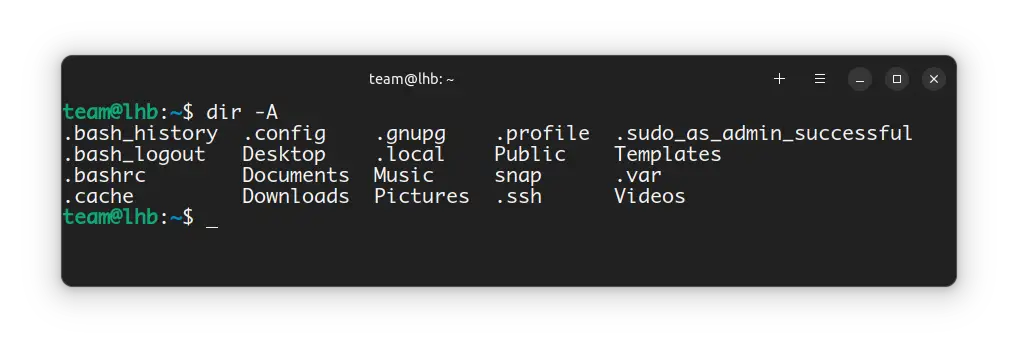Dir Command in Linux [Examples]