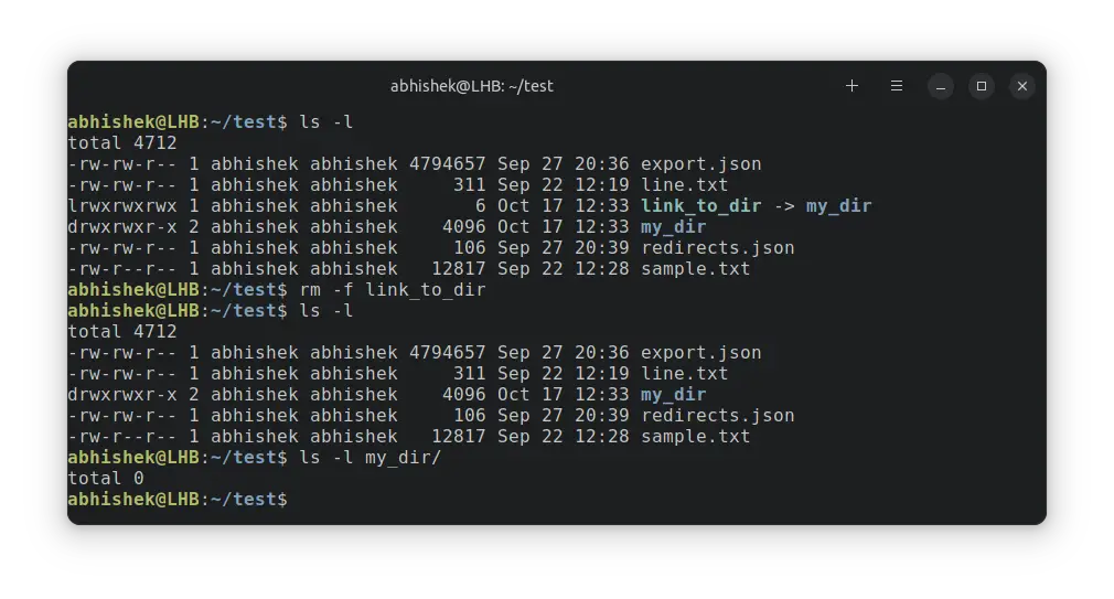 Delete Symbolic Links In Linux 2 Methods
