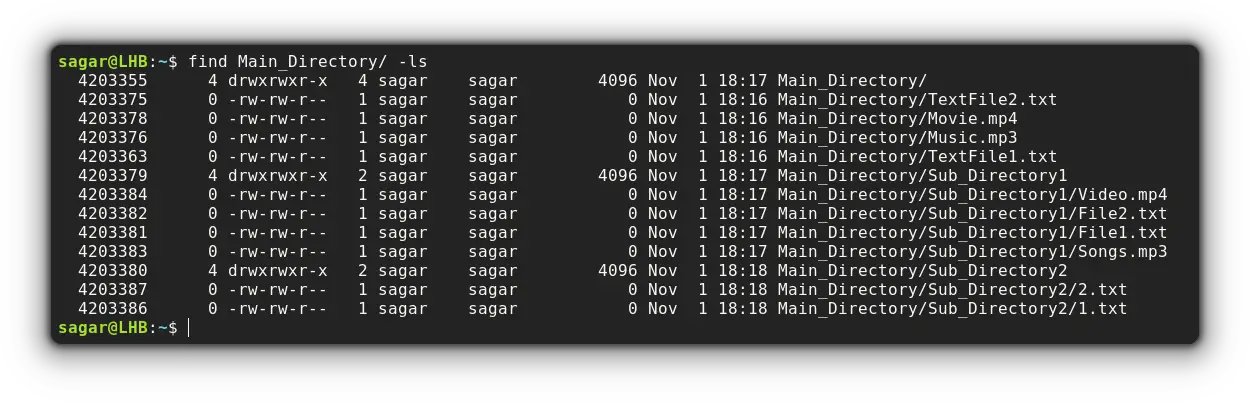 How To List Files Recursively In Linux Command Line