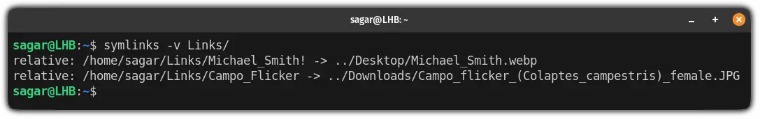 Find All Symbolic Links in Linux