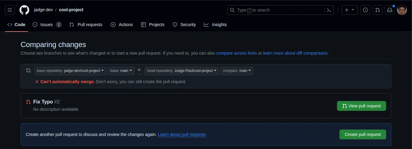 How to Submit a Pull Request on GitHub