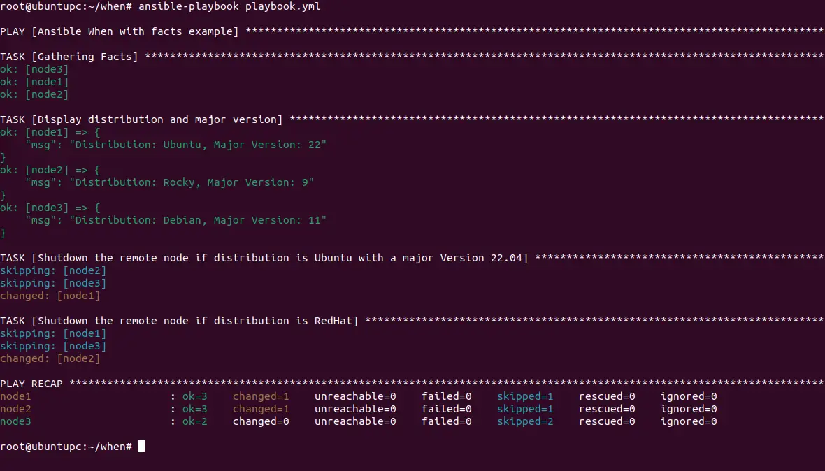 How To Use When Function In Ansible Examples 5914