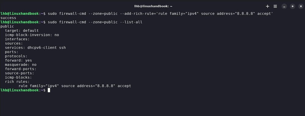 firewalld-cmd Command in Linux: 24 Examples