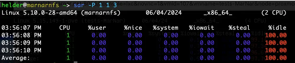 Using sar Command in Linux to Get System Resource Stats
