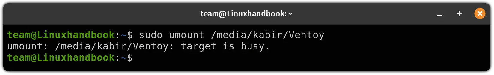 umount Command in Linux: Unmount Disks and Partitions