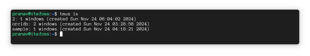 How to Rename a Session in Tmux