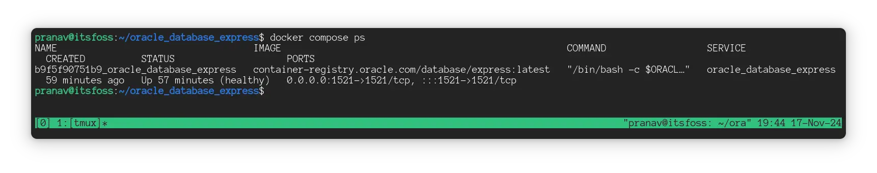 Installing Oracle Database Easily Using Docker