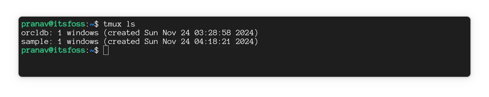 How to Attach and Detach a Session in Tmux