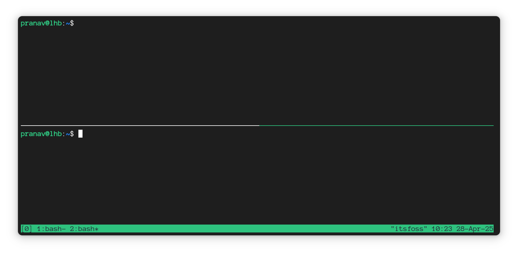 Resize Panes in Tmux