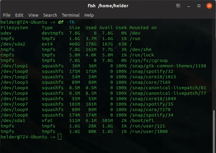 Check Linux Disk Space With Df Command Useful Examples