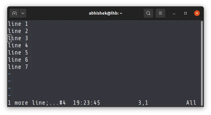How to Undo or Redo Changes in Vim