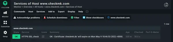 How to Monitor SSL/TLS Certificates with Checkmk