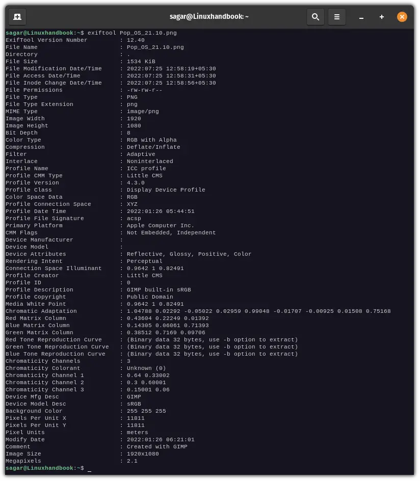 Remove Exif Data in Linux Command Line