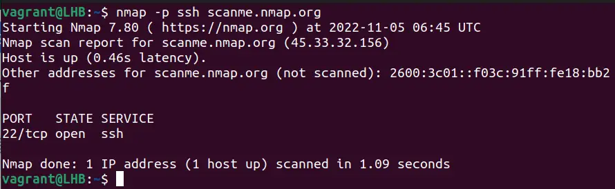 Scanning All or Specified Ports With Nmap