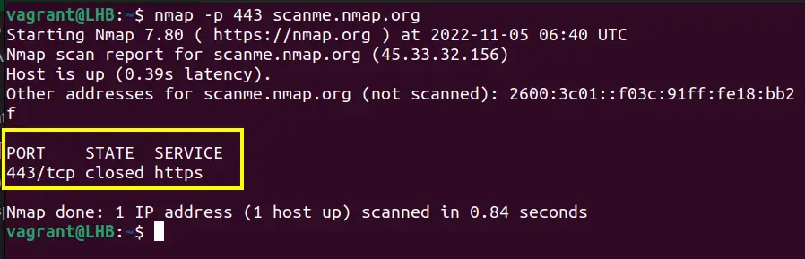 Scanning All or Specified Ports With Nmap