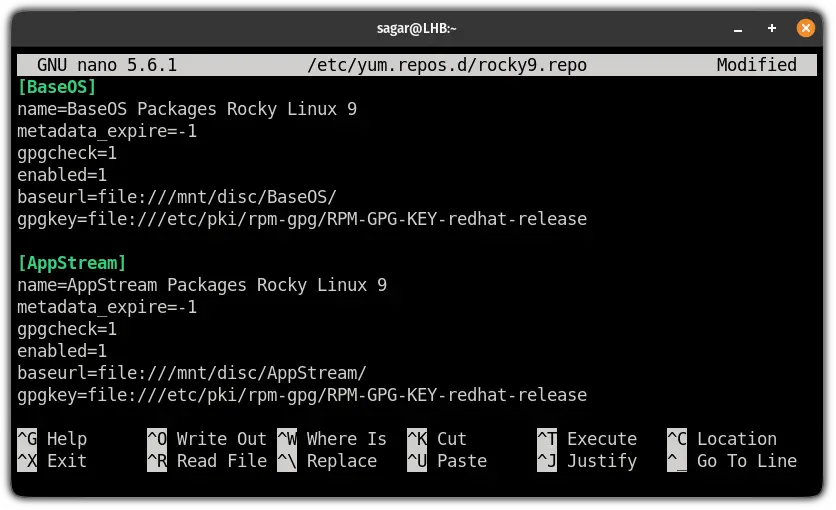 Use Rocky Linux ISO as a Local Repository