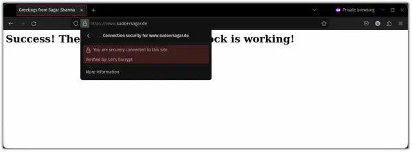 Using Certbot With Nginx Web Server