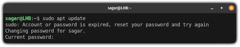 Force Linux User to Change Password at Next Login