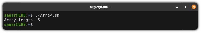 Get Array Length in Bash Get Array Length in Bash