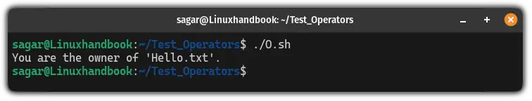 Test Operators In Bash Cheat Sheet