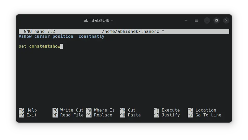 Show Line Numbers in Nano Editor [Quick Tip]