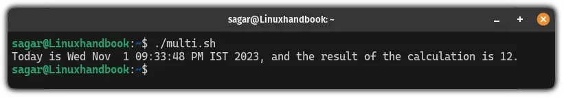 Command Substitution: Use Output as Variable in Bash Command Substitution: Use Output as Variable in Bash