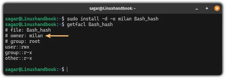 Using Install Command in Linux