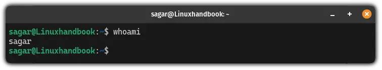 How to Find Current User Account in Linux