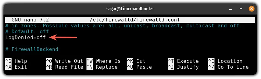 How to Enable Logs in firewalld How to Enable Logs in firewalld