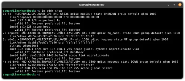 ip Command Examples in Linux