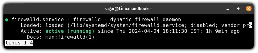 How to Enable, Disable and Restart firewalld