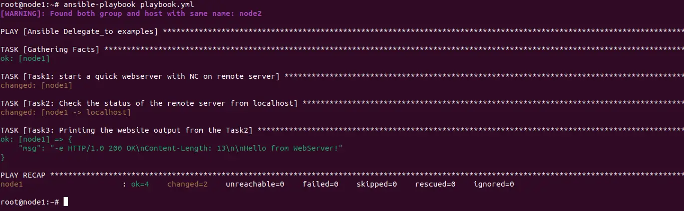 Ansible delgate_to [Explained With Examples]