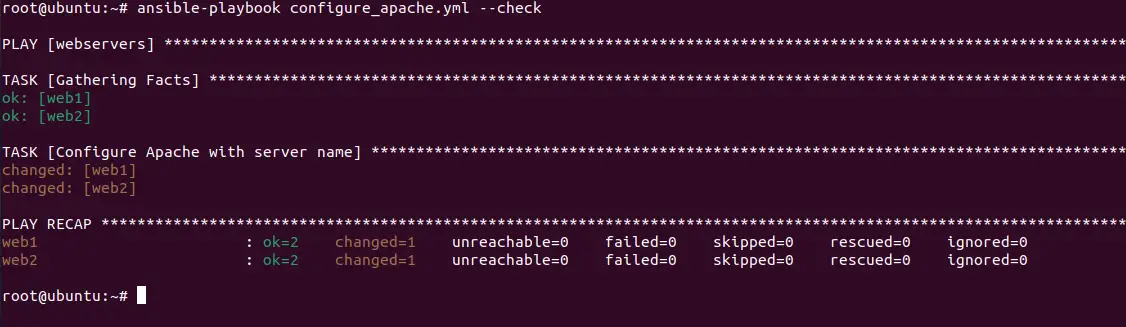 Ansible Dry Run Running Playbook In Check Mode