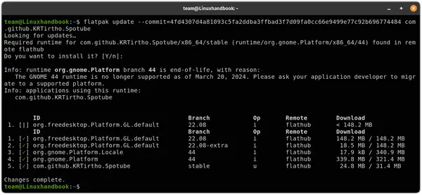 How to Update Flatpak Packages