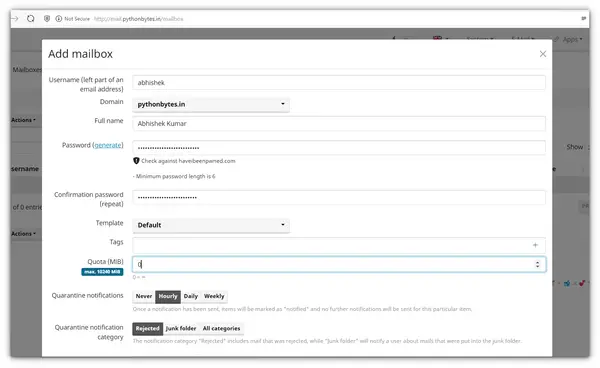 Selfhost Your Own Email Server with Mailcow