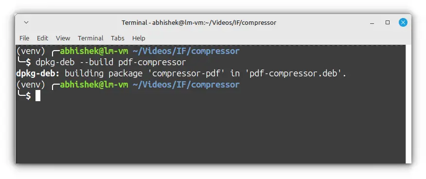 Packaging A Python App To Executable Deb Binary 7462