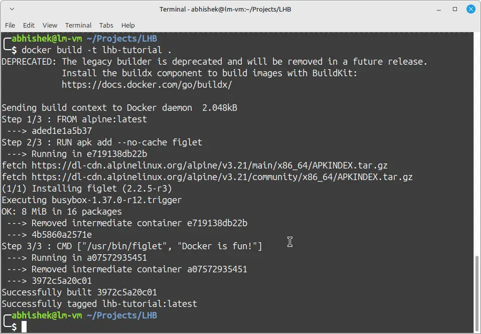Build, Tag and Push Your Custom Docker Image to Repository