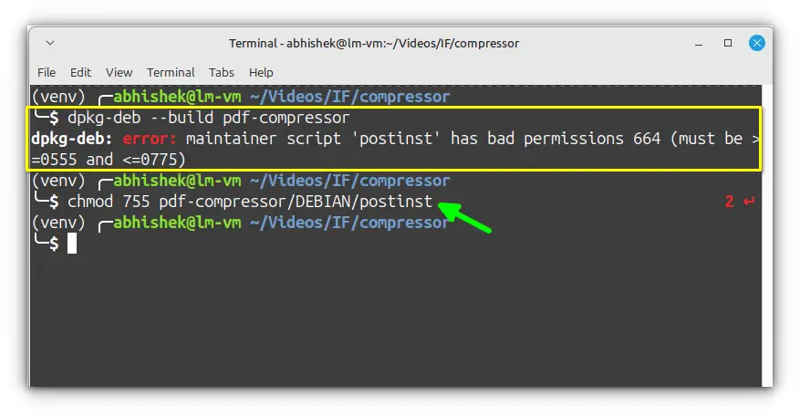 Packaging A Python App To Executable Deb Binary
