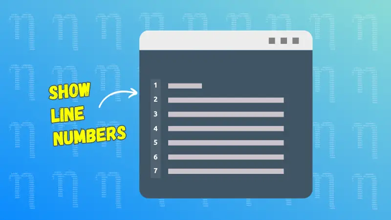 Show Line Numbers in Nano Editor [Quick Tip]