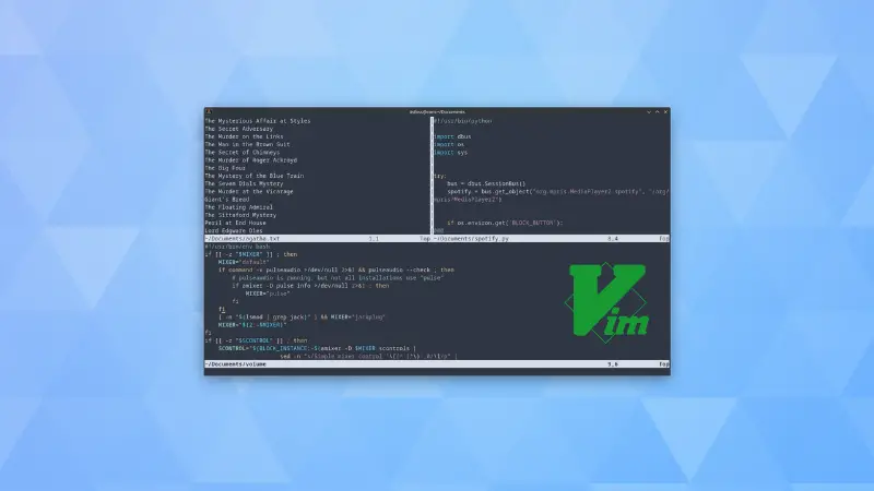 Using Split Windows With Vim